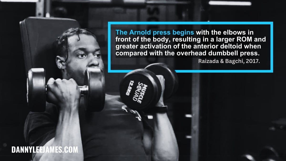 Arnold Press Muscles Worked And Comparison With The Dumbbell Shoulder ...